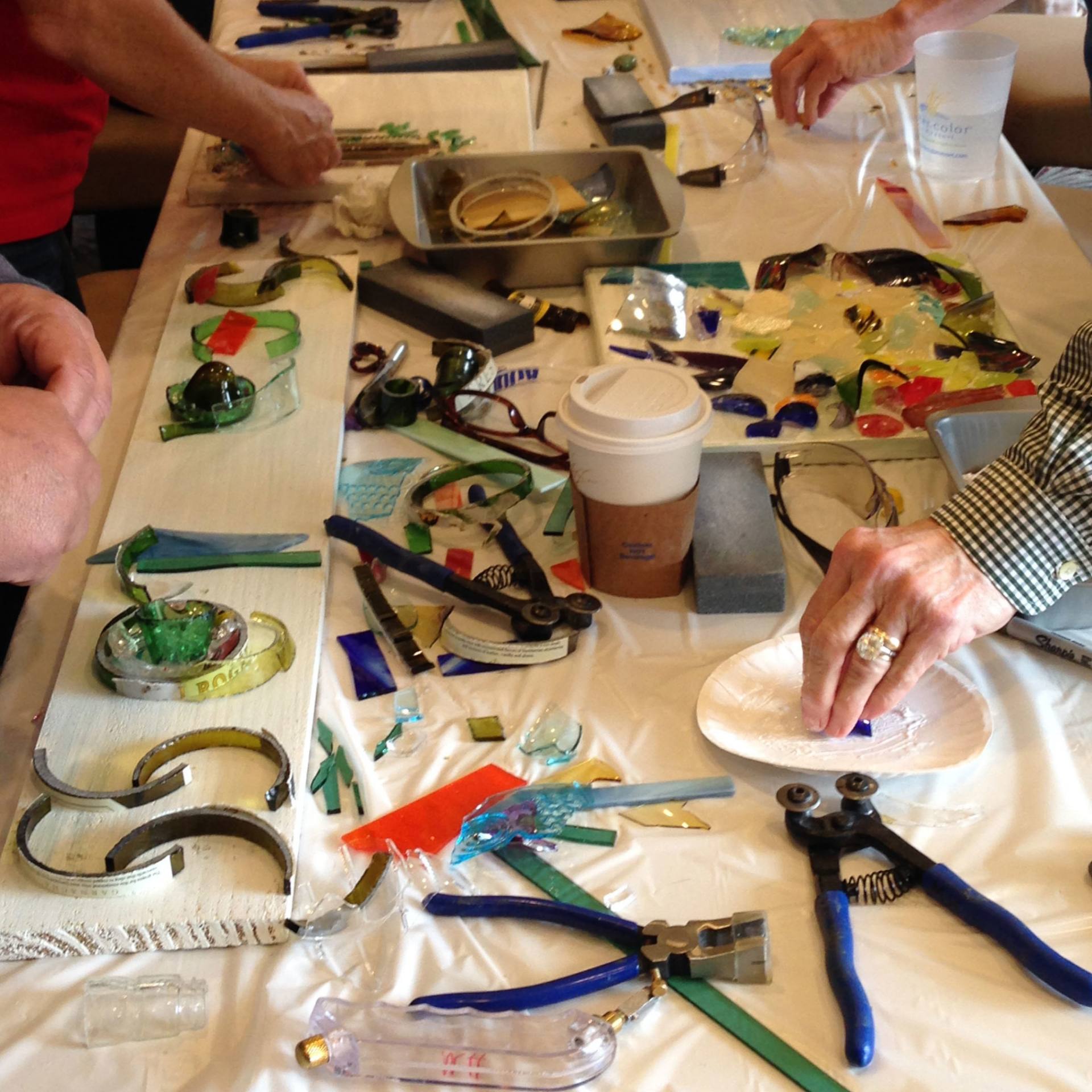 Mary Hong Art Classes at WaterColor Inn - Blue Giraffe 30a