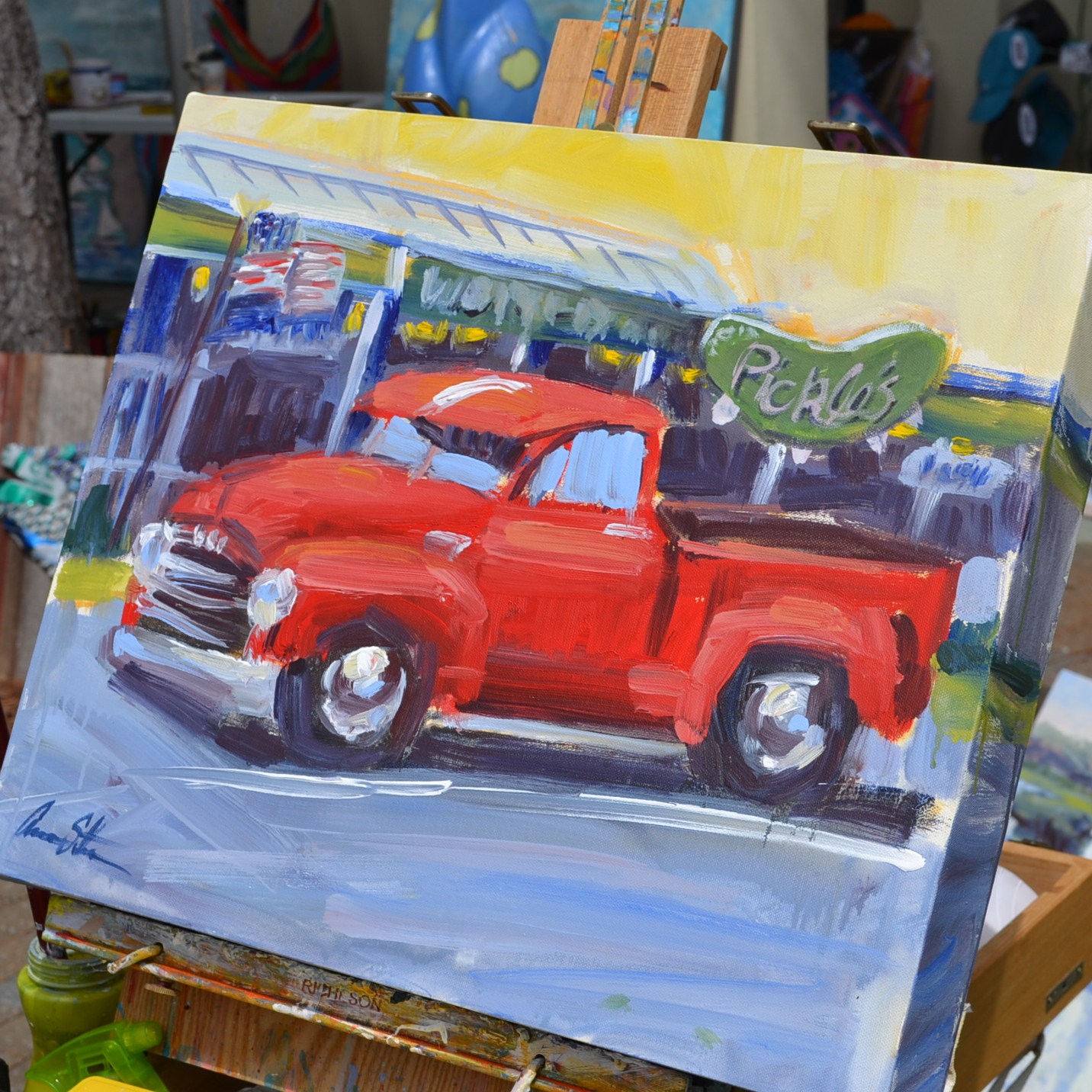 Aaron Sutton - Artsquest 2014 Gallery Night - Blue Giraffe 30a
